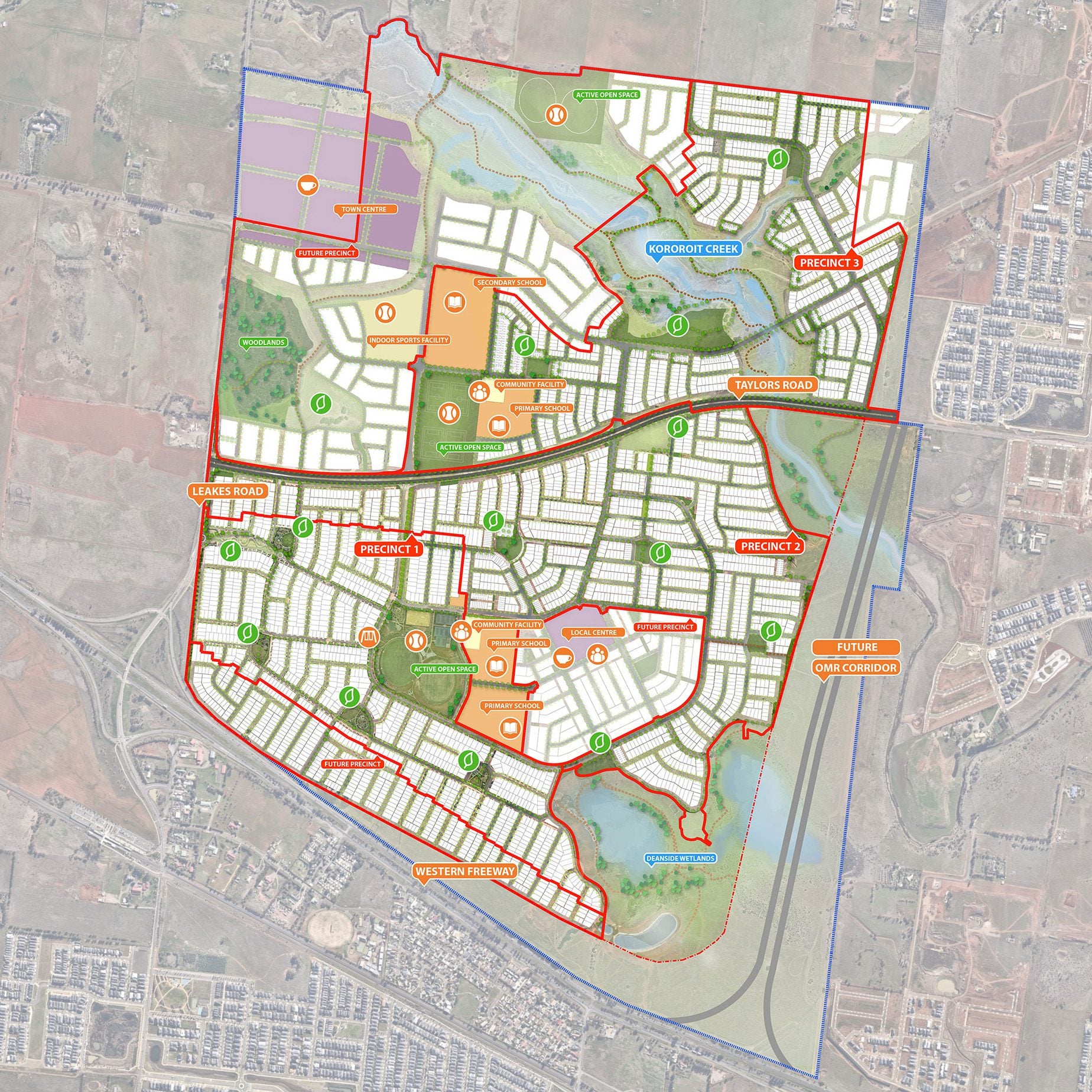 Woodlea Master Plan — Tract