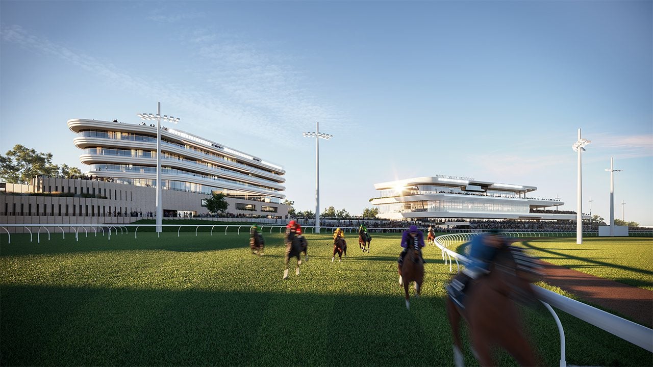 Moonee Valley Racecourse — Tract