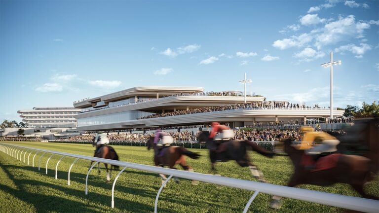 Moonee Valley Racecourse — Tract