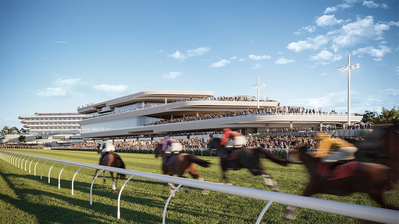 Moonee Valley Racecourse — Tract