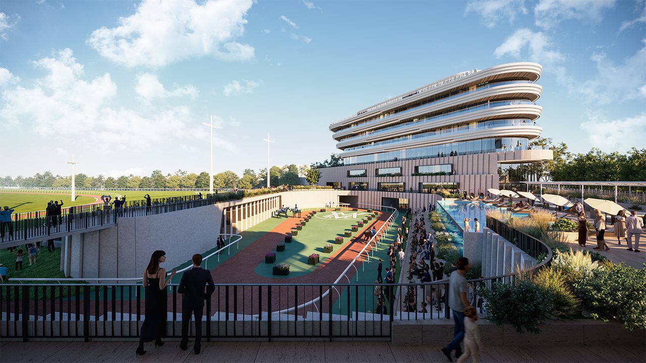 Moonee Valley Racecourse — Tract
