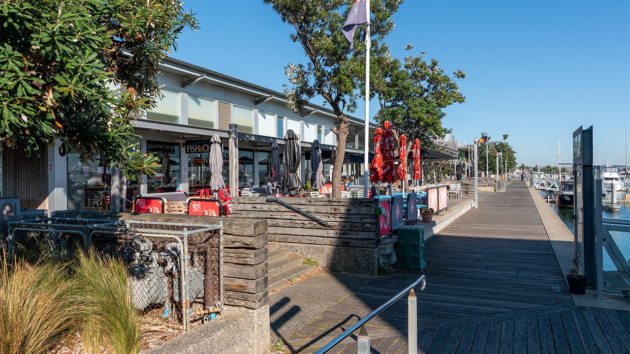 Queenscliff Ferry Terminal — Tract