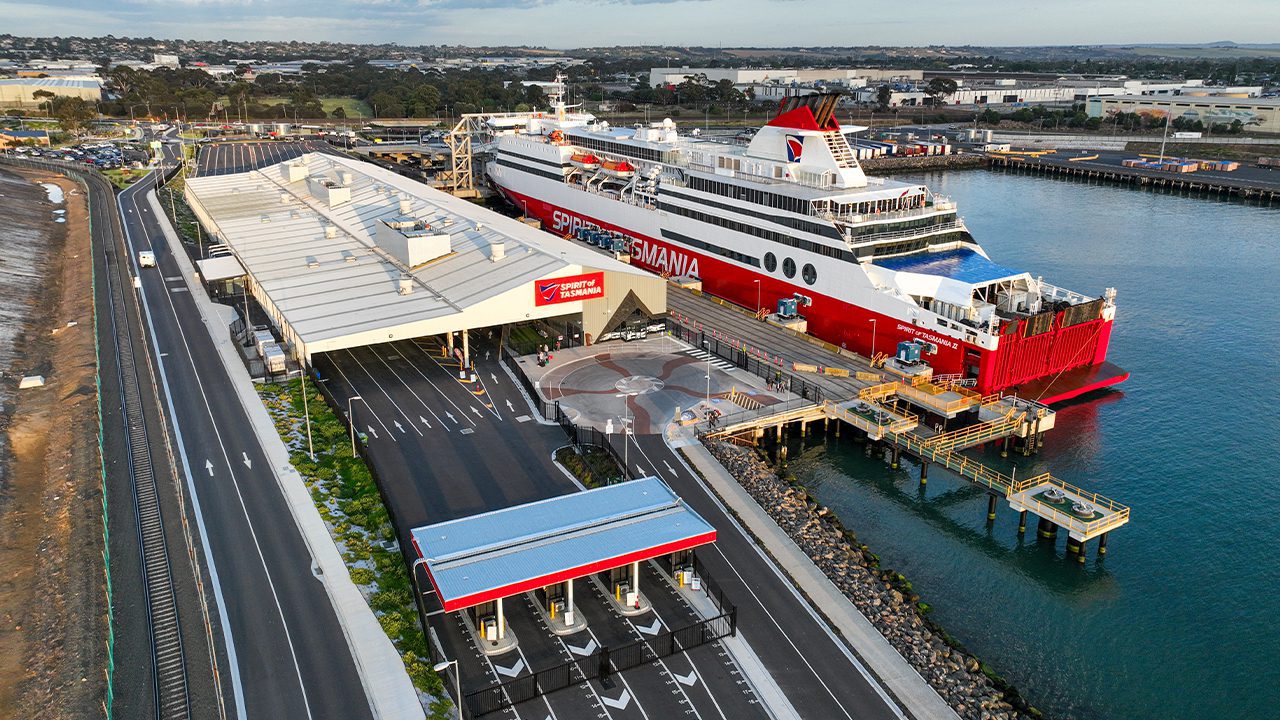 Spirit of Tasmania — Tract