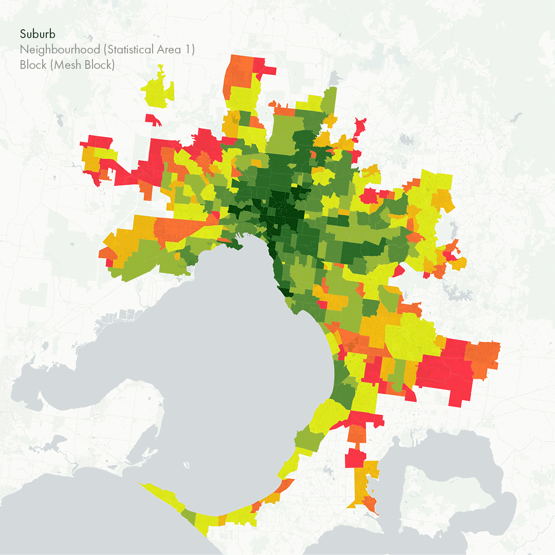 Tract Climate Resilience Index — 3D Visualisations | Graphic Design | Video