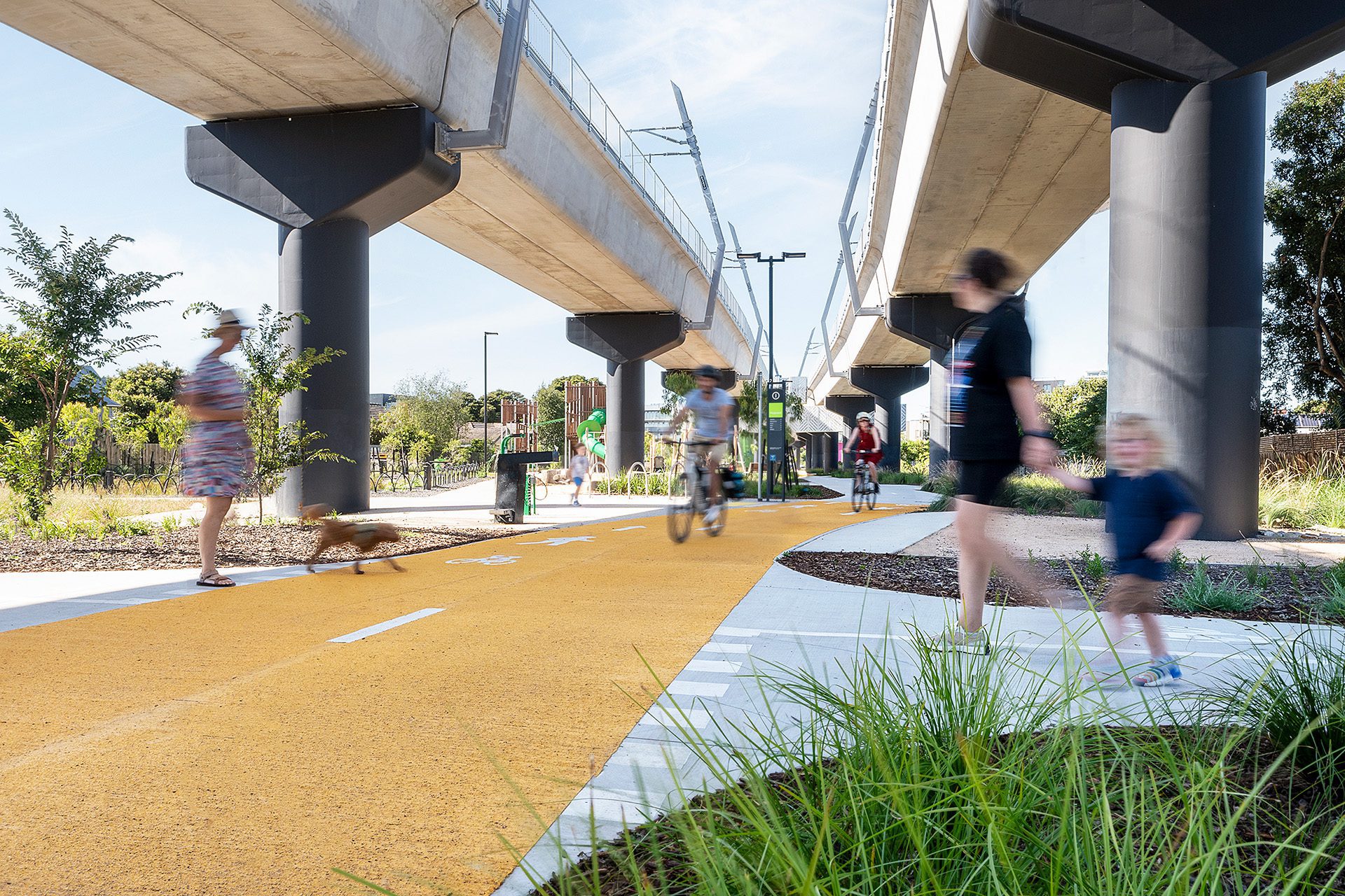 Preston Level Crossing Removal Project — Tract