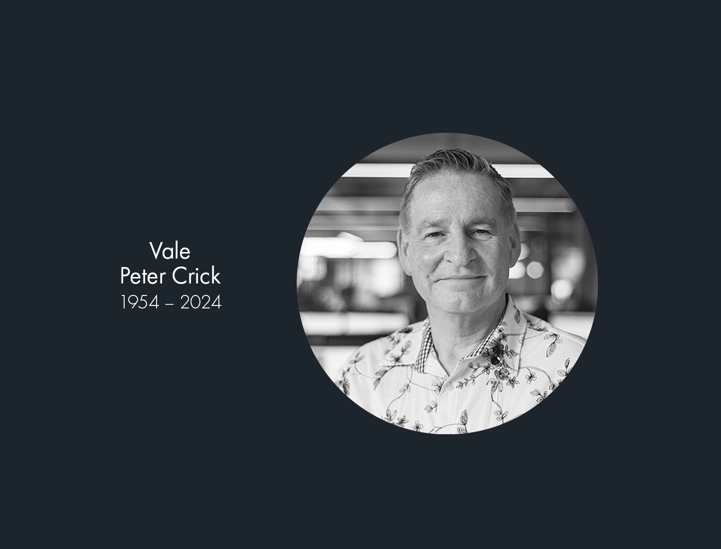 Vale Peter Crick — Tract