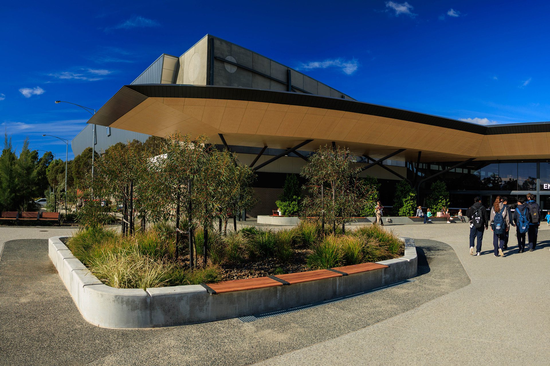 State Basketball Centre — Tract