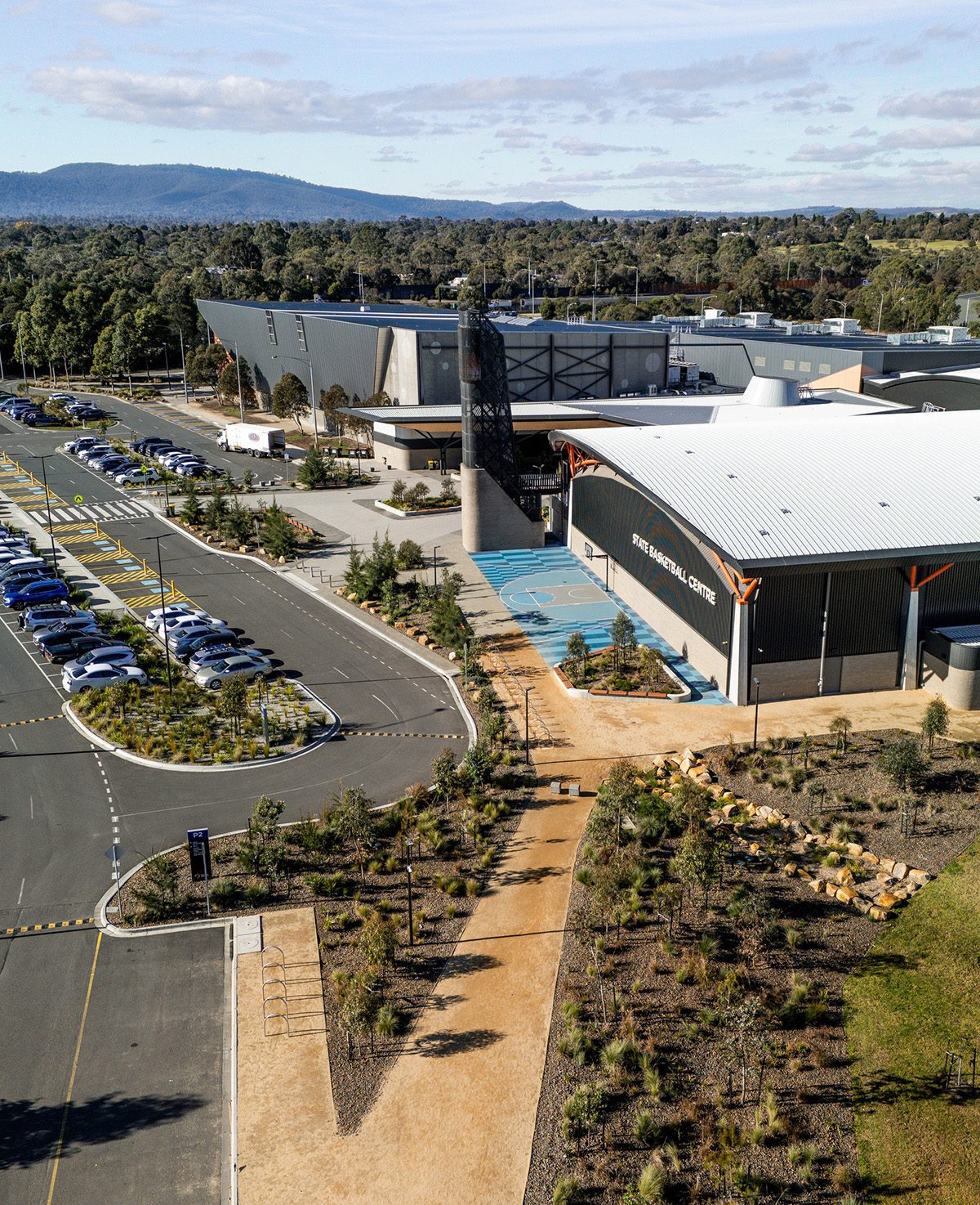 State Basketball Centre — Tract