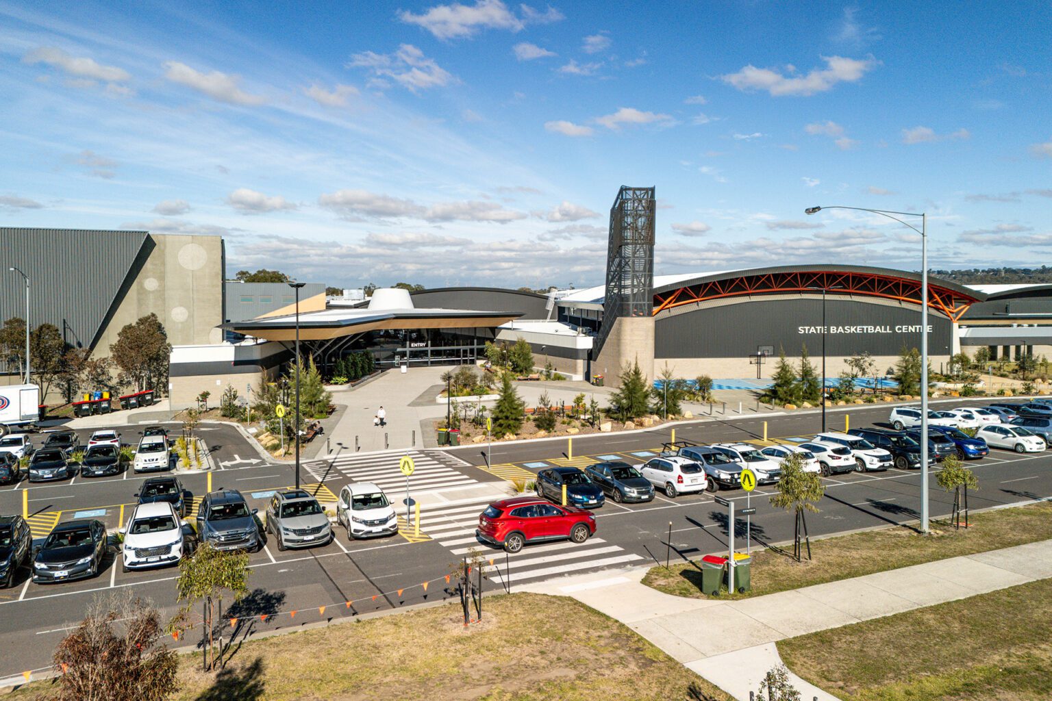 State Basketball Centre — Tract