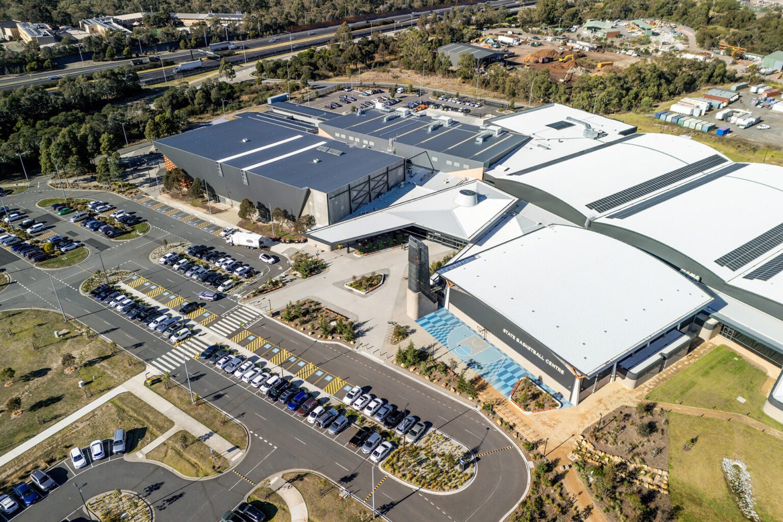 State Basketball Centre — Tract